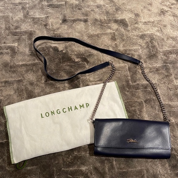 Longchamp | Bags | Longchamp Wallet On A Chain | Poshmark